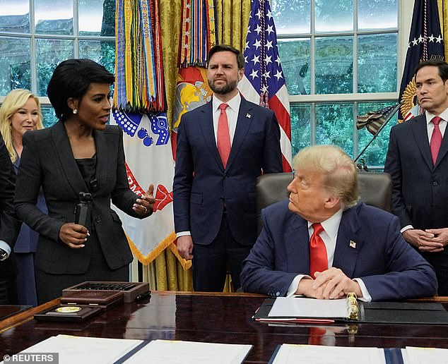 The stunning Angolan reporter whose beauty left Trump speechless