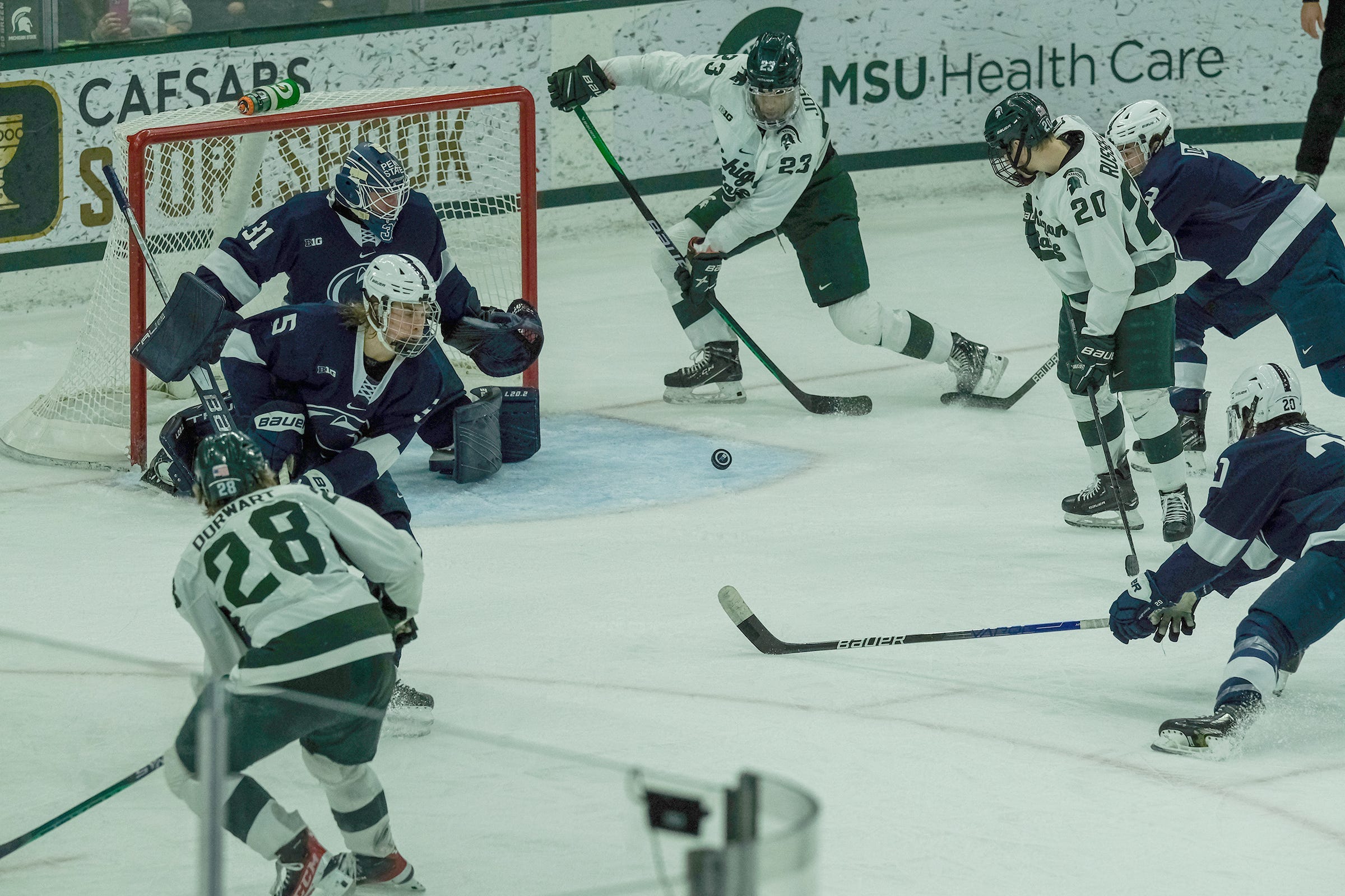 Michigan State hockey hosting top prospect Gavin McKenna on a visit to ...