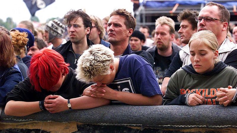 'How fragile we are': Roskilde Festival tragedy remembered 25 years on