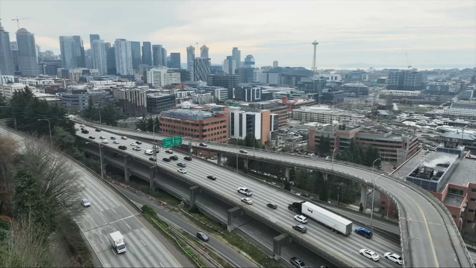 Traffic Alert: Seattle I-5 lane closures overnight this week, ramps to ...