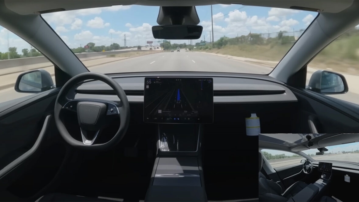 Watch A New Autonomous Tesla Deliver Itself To Its Owner