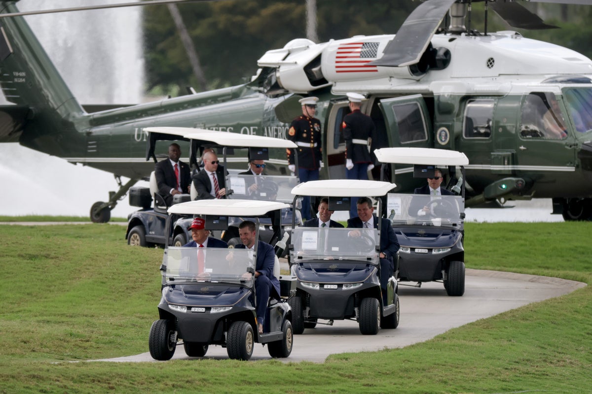 Trump’s Secret Service detail to pay $600K for golf carts and port-a ...