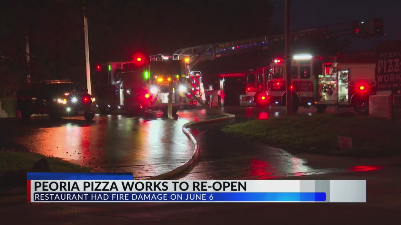 Peoria Pizza Works set to reopen; cause of early June fire unknown