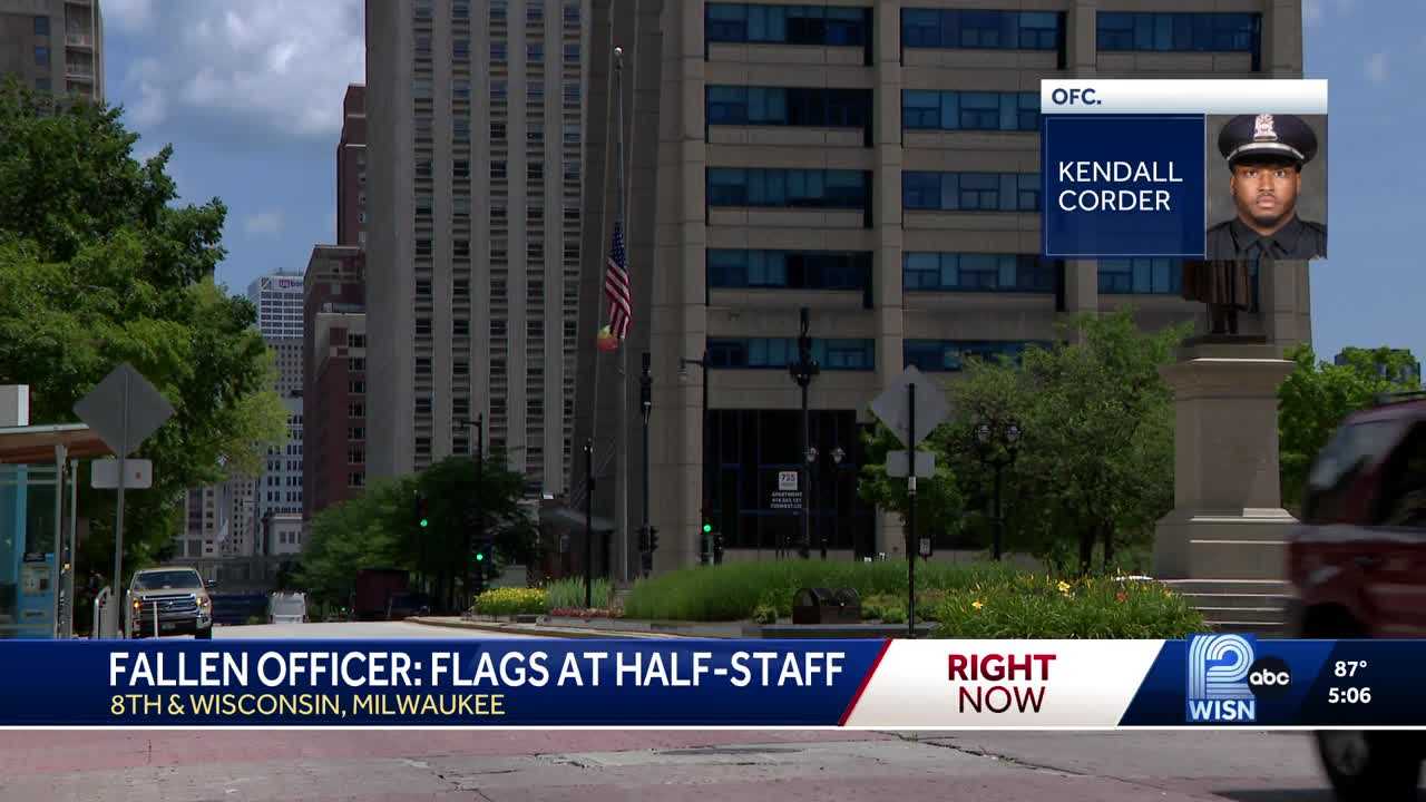 Gov. Evers orders flags to half-staff in honor of fallen MPD officer ...