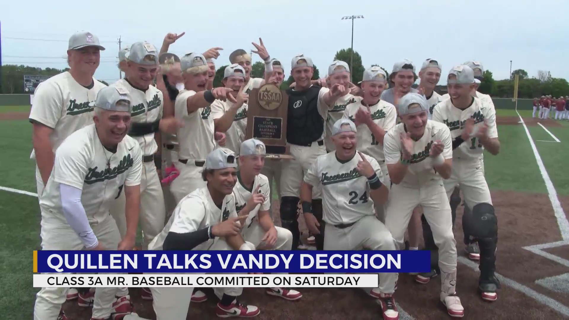 Quillen thrilled for top-flight competition with Vandy baseball