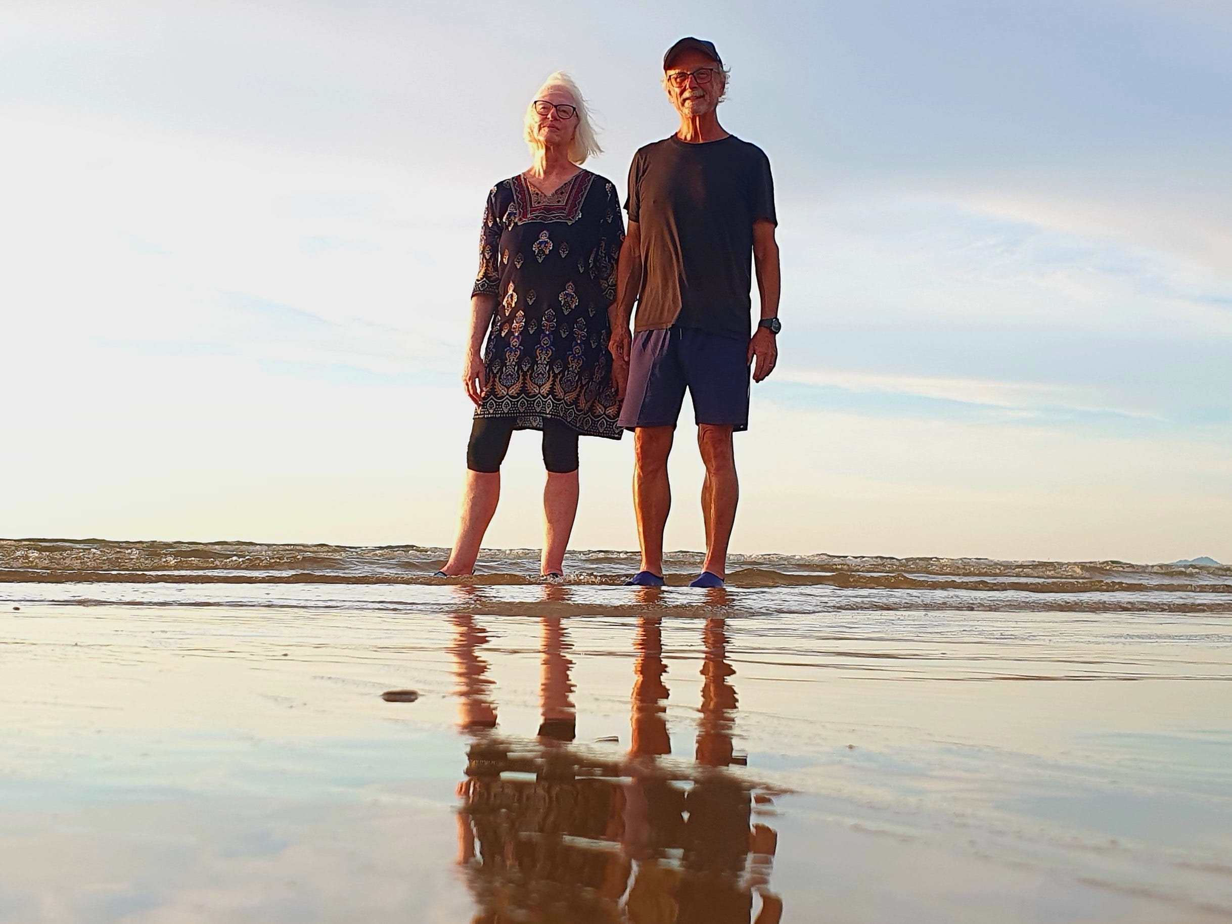 An American couple sold their house in California and retired in ...