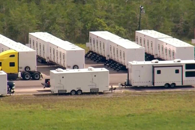 Trump to open 'Alligator Alcatraz' detention center in Florida ...