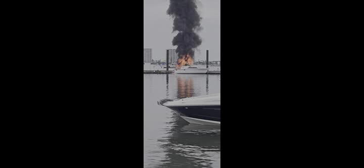 2 injured in Orange Beach boat fire