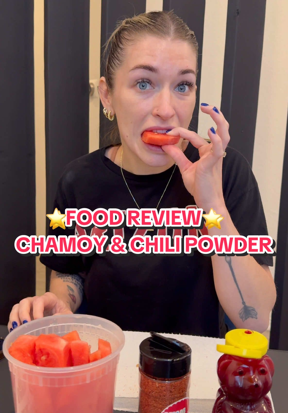 Delicious Chamoy & Chili Powder Food Review Experience
