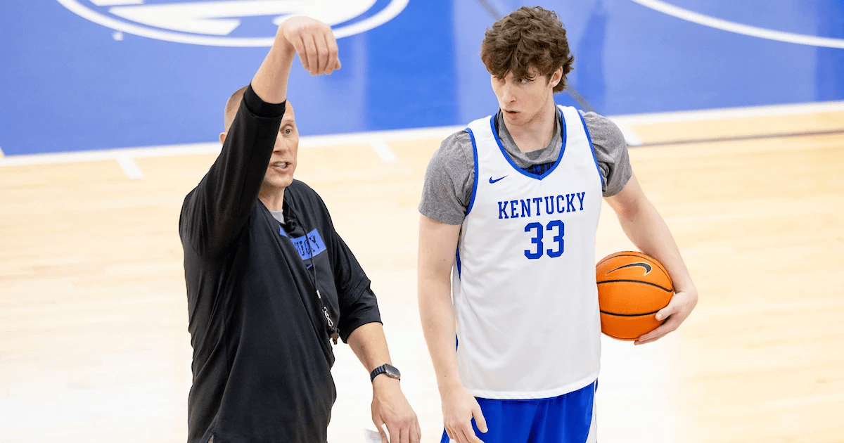 Reece Potter could eventually take on a “point center” role at Kentucky