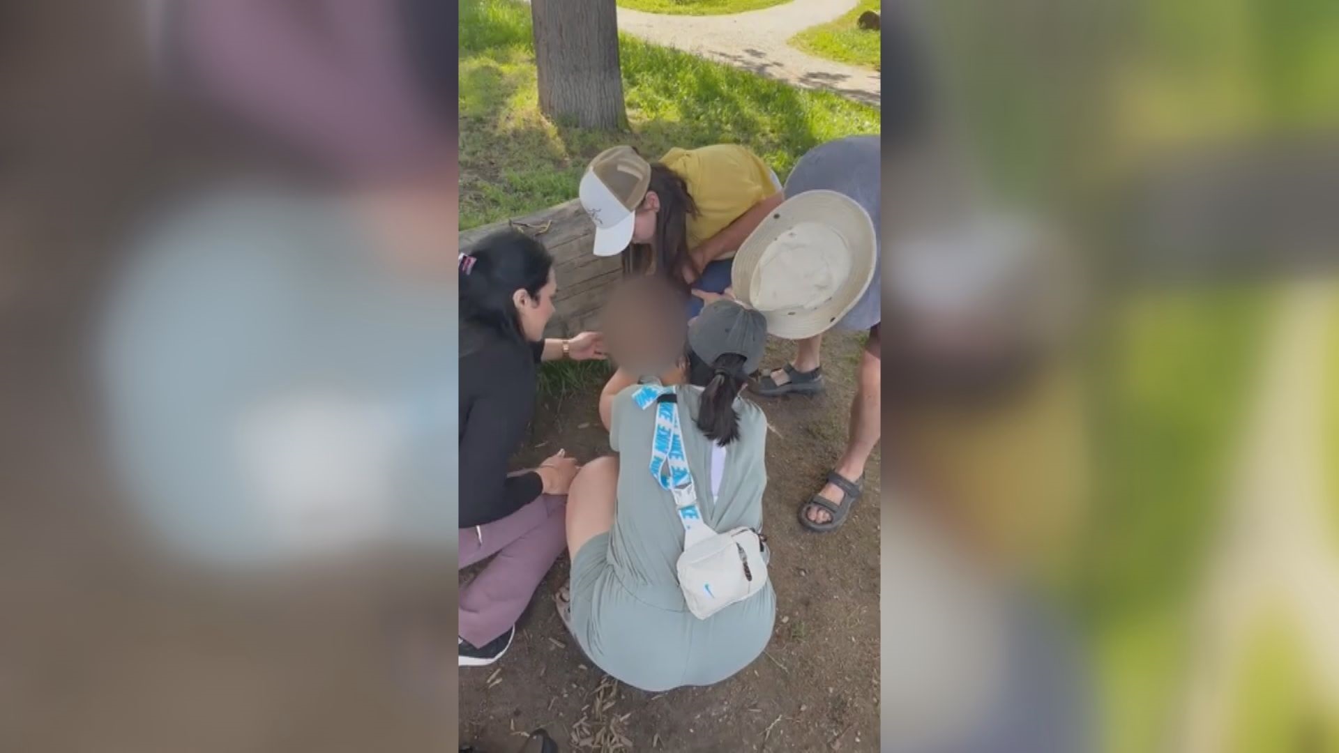 Kelowna woman saves choking baby in park