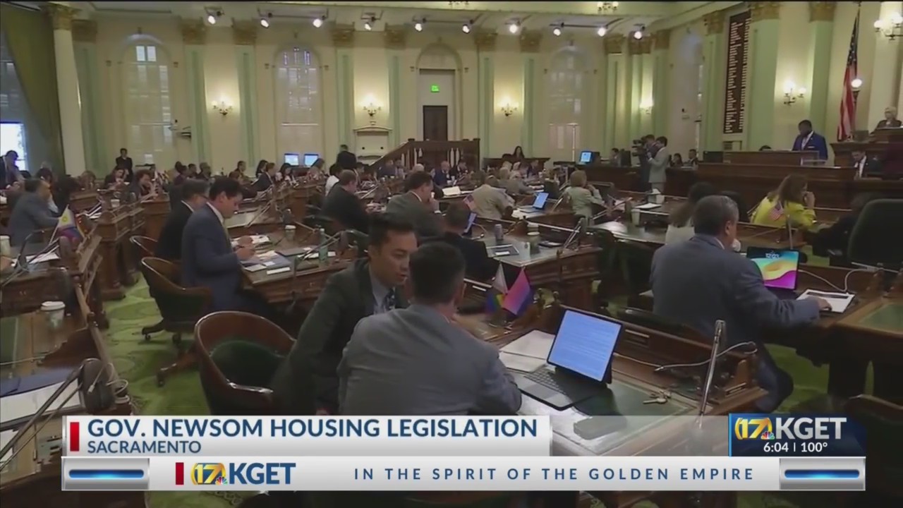 CA State Assembly and Senate vote on Newsom's housing legislation