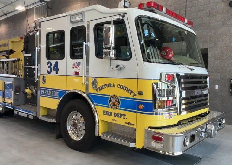 Fire crews extinguish spot fires near Underwood Family Farms in Somis