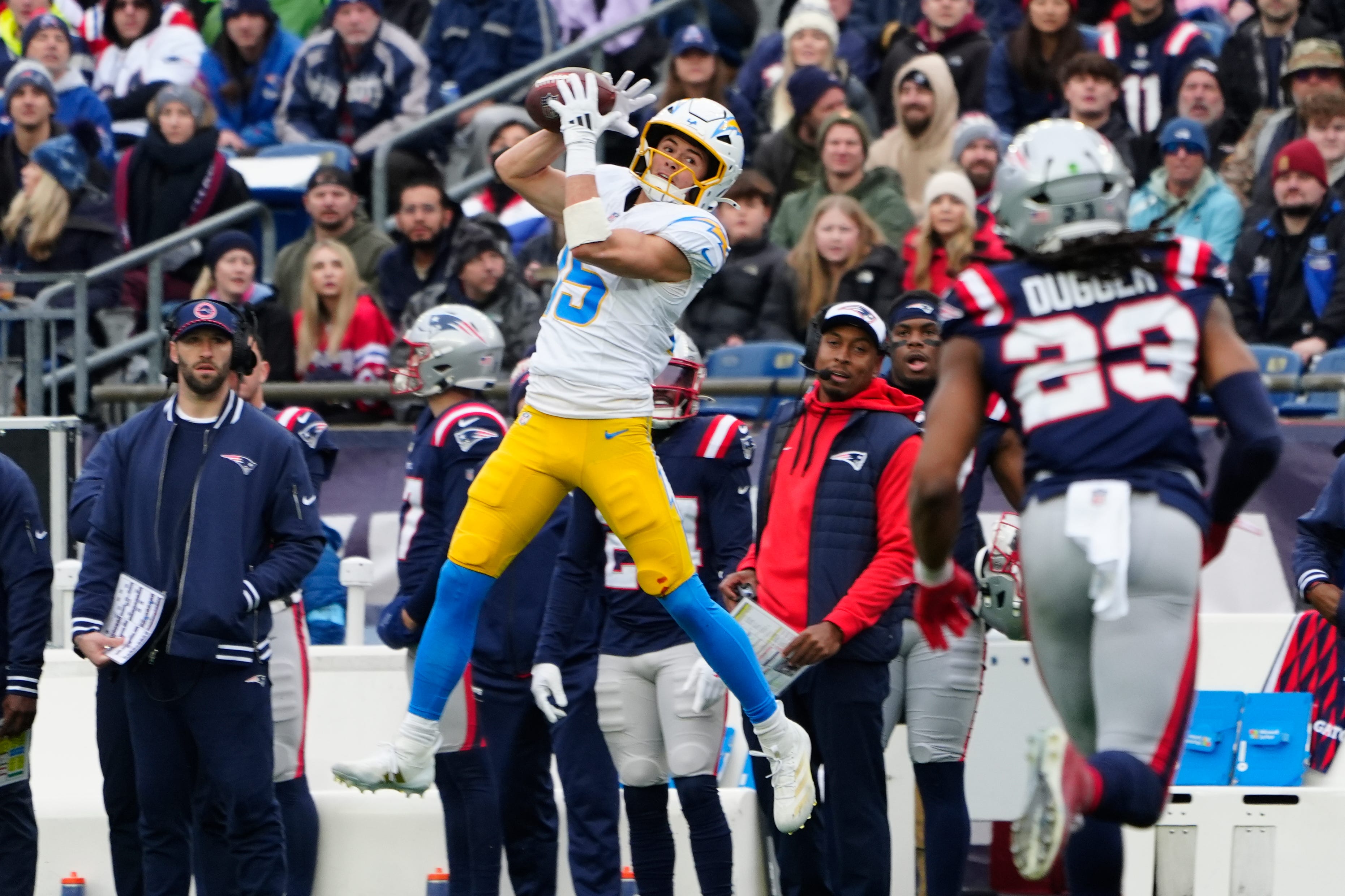 Chargers WR Ladd McConkey ranked No. 100 on NFL Network's Top 100 ...