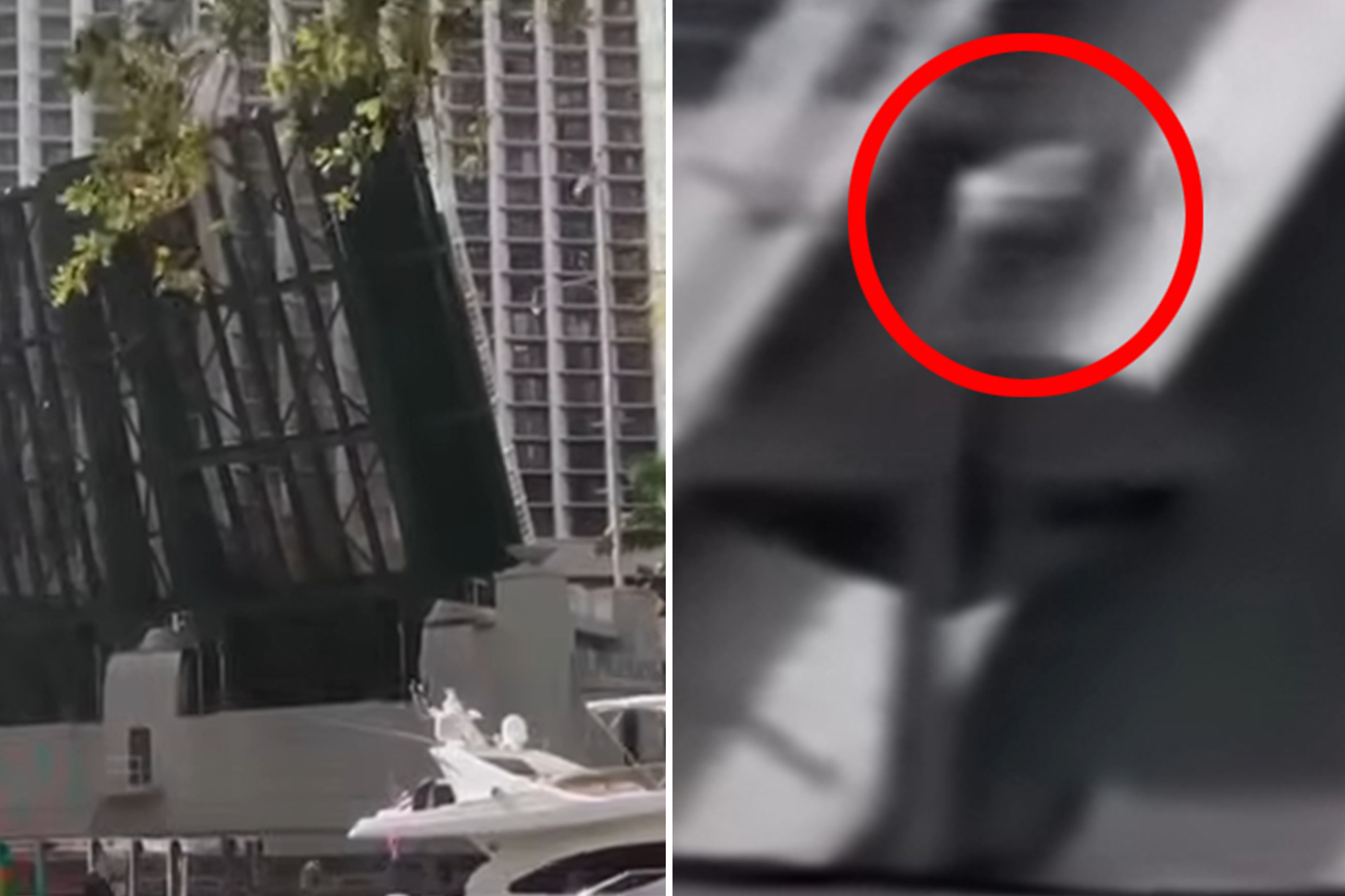 Crazed woman seriously injured in caught-on-video Miami drawbridge ...