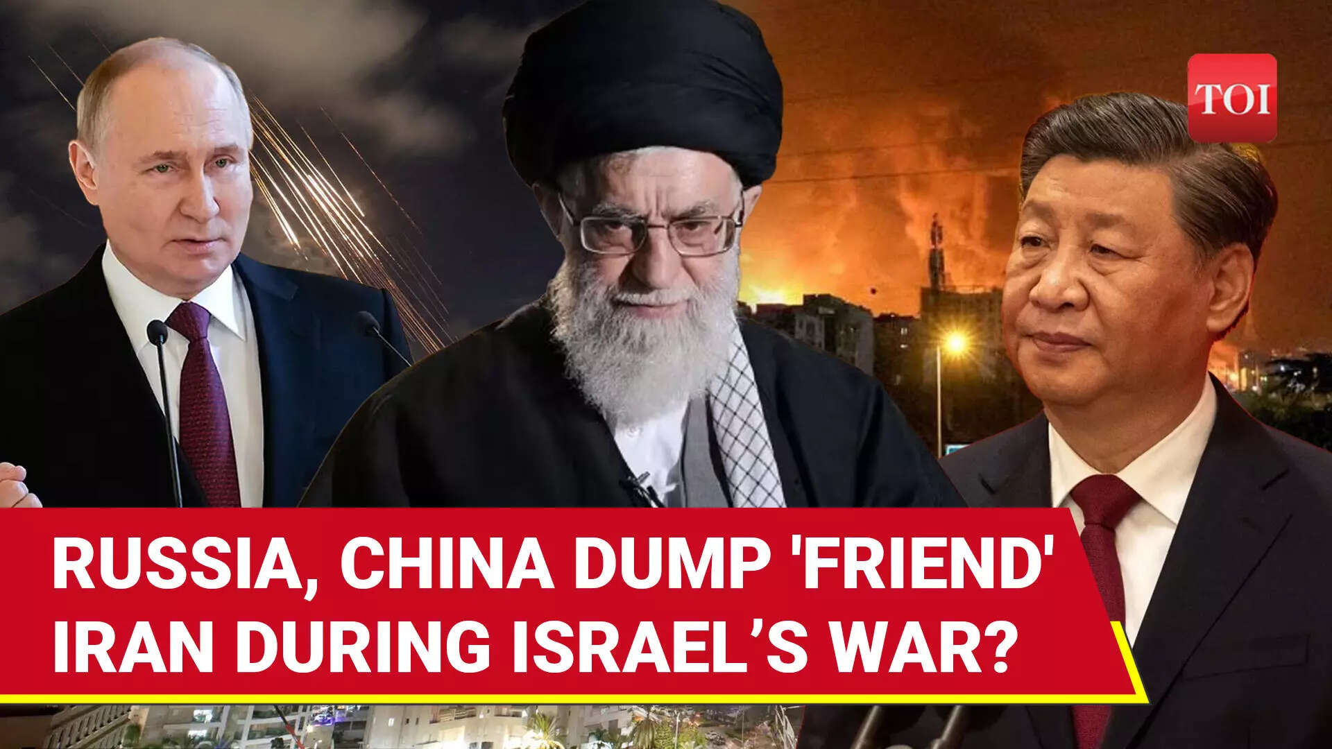 Putin, Xi ‘GHOST’ Khamenei After Trump, Bibi BOMB Iran’s Nuclear Sites ...