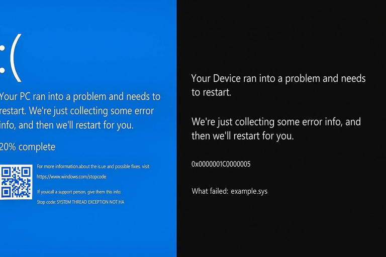 Microsoft pone fin a la icónica pantalla azul en Windows tras casi 40 años