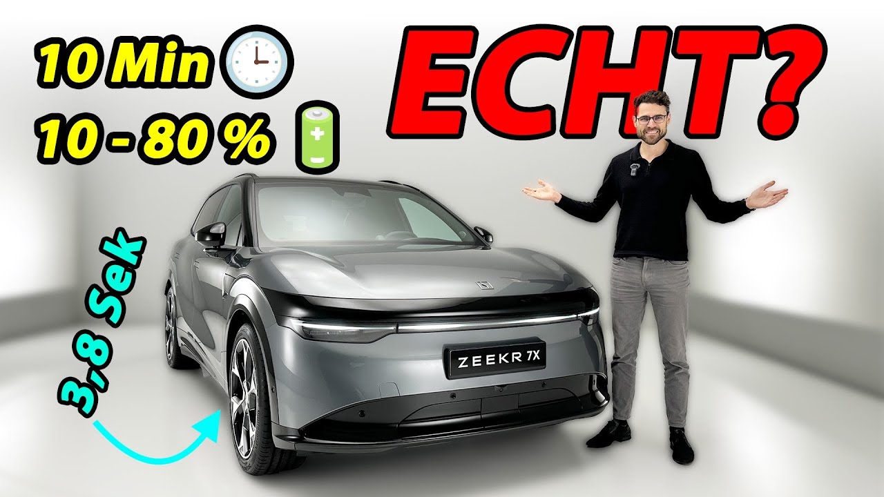 Zeekr 7X offiziell vorgestellt – Das hochmoderne Elektroauto, das alles ...