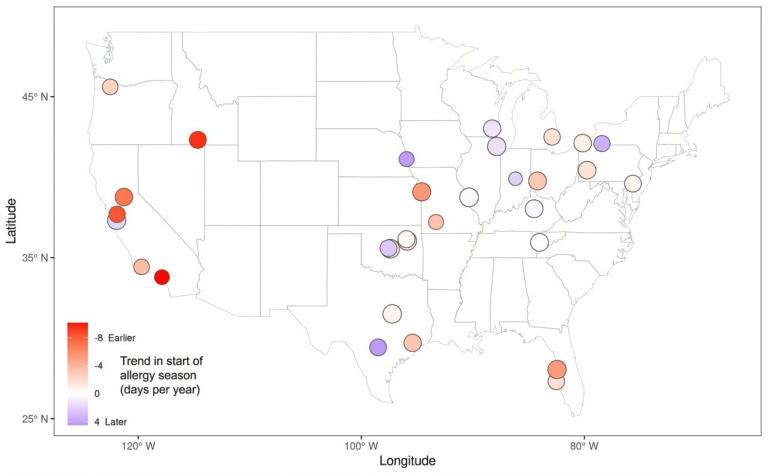 Seasonal allergies caused by fungal spores now start three weeks ...