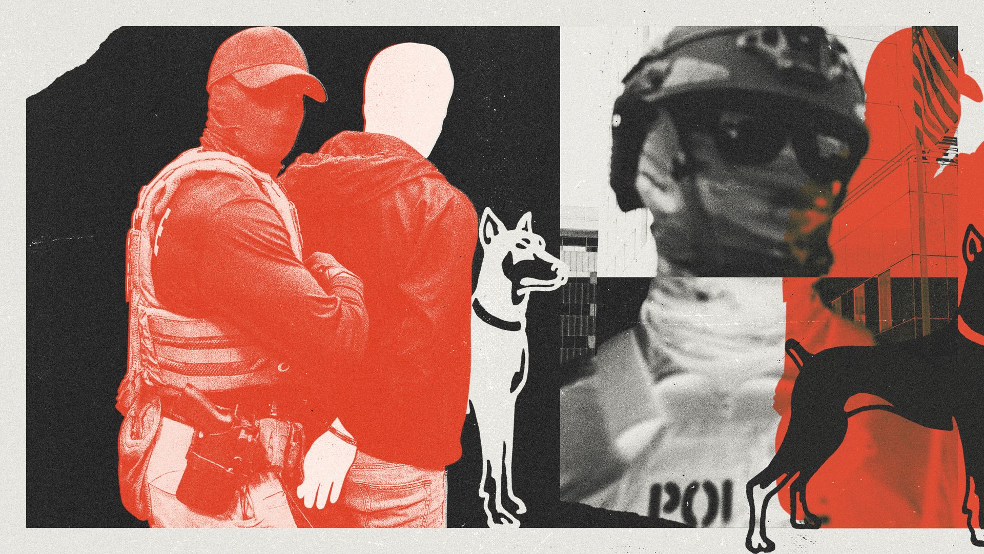 Are masked ICE agents America's new secret police?