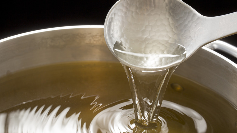 Why Egg Drop Soup Always Tastes Better At A Restaurant Than At Home