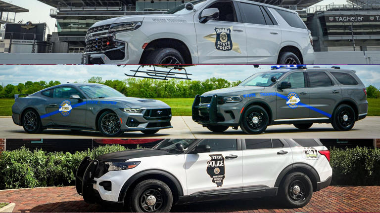 State Troopers competing for “Best Looking Cruiser”