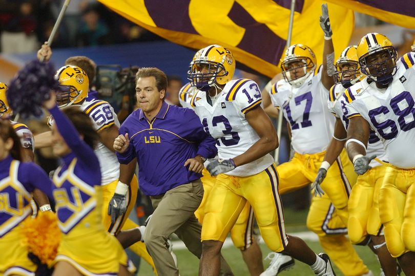 Nick Saban gets deserved recognition for 'raising the bar' at LSU
