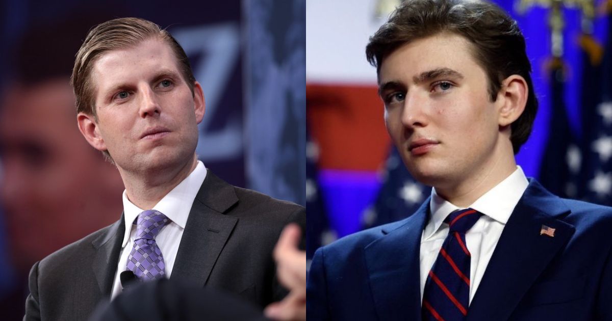Eric for President, Barron for VP? MAGA Loyalists Already Have the 2028 ...