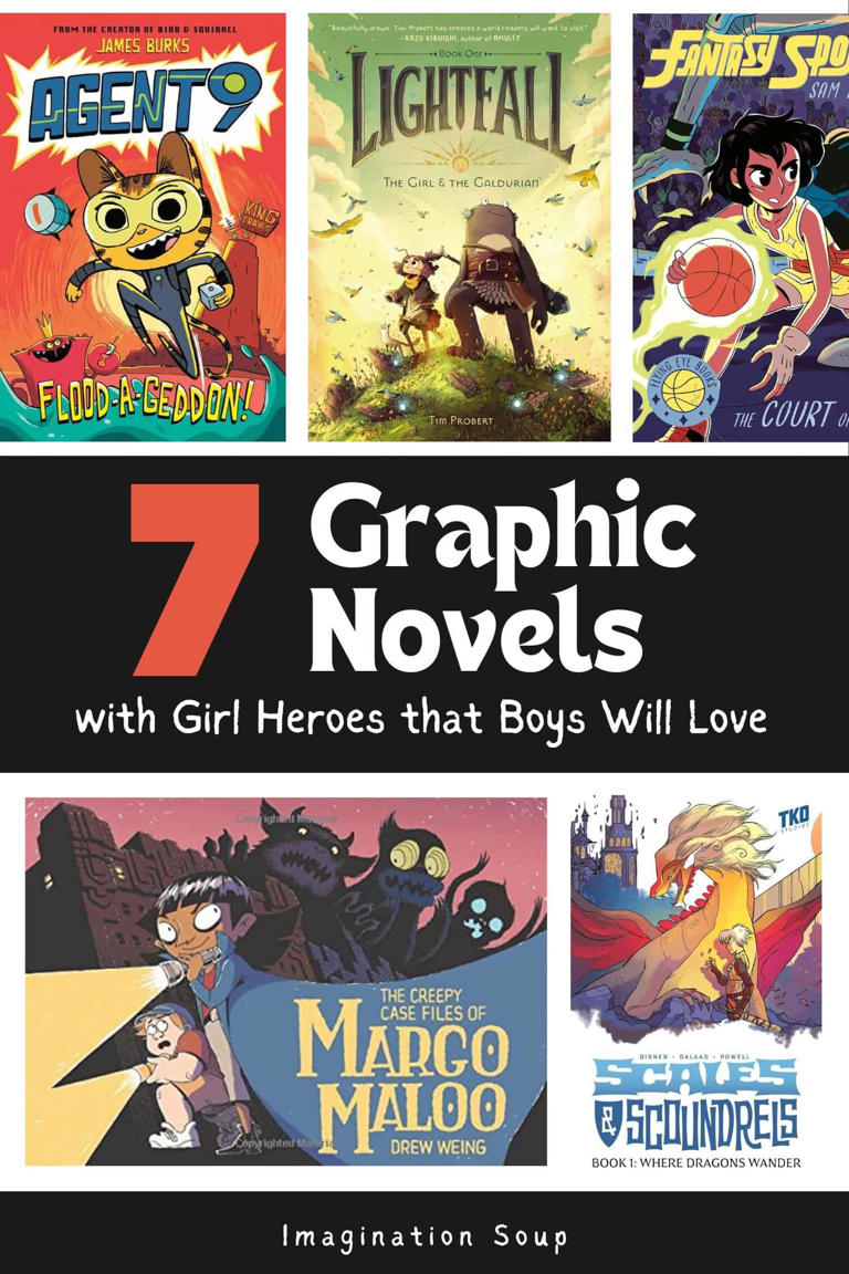7 Graphic Novels with Female Protagonists That Boys Will Love, Too