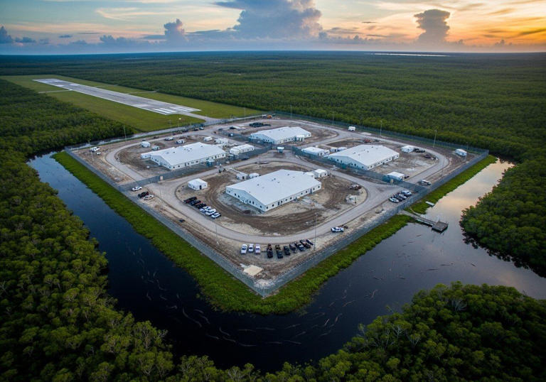 ‘Alligator Alcatraz’: Así es el nuevo centro de detención para ...