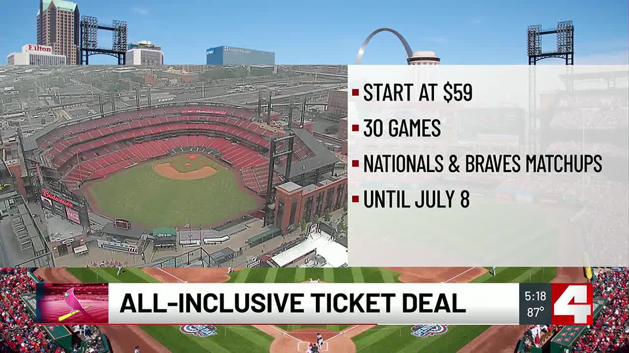 Cardinals offering all-inclusive discount tickets for over 30 games