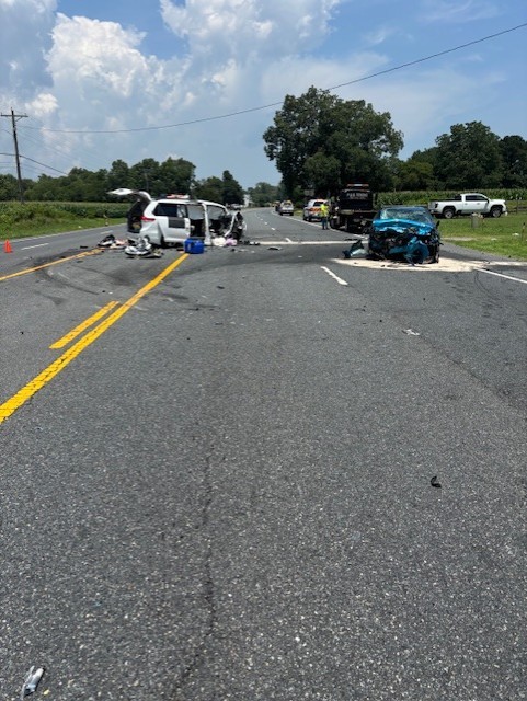 Head-on collision on Route 13 results in 1 dead, 9 injured: VSP