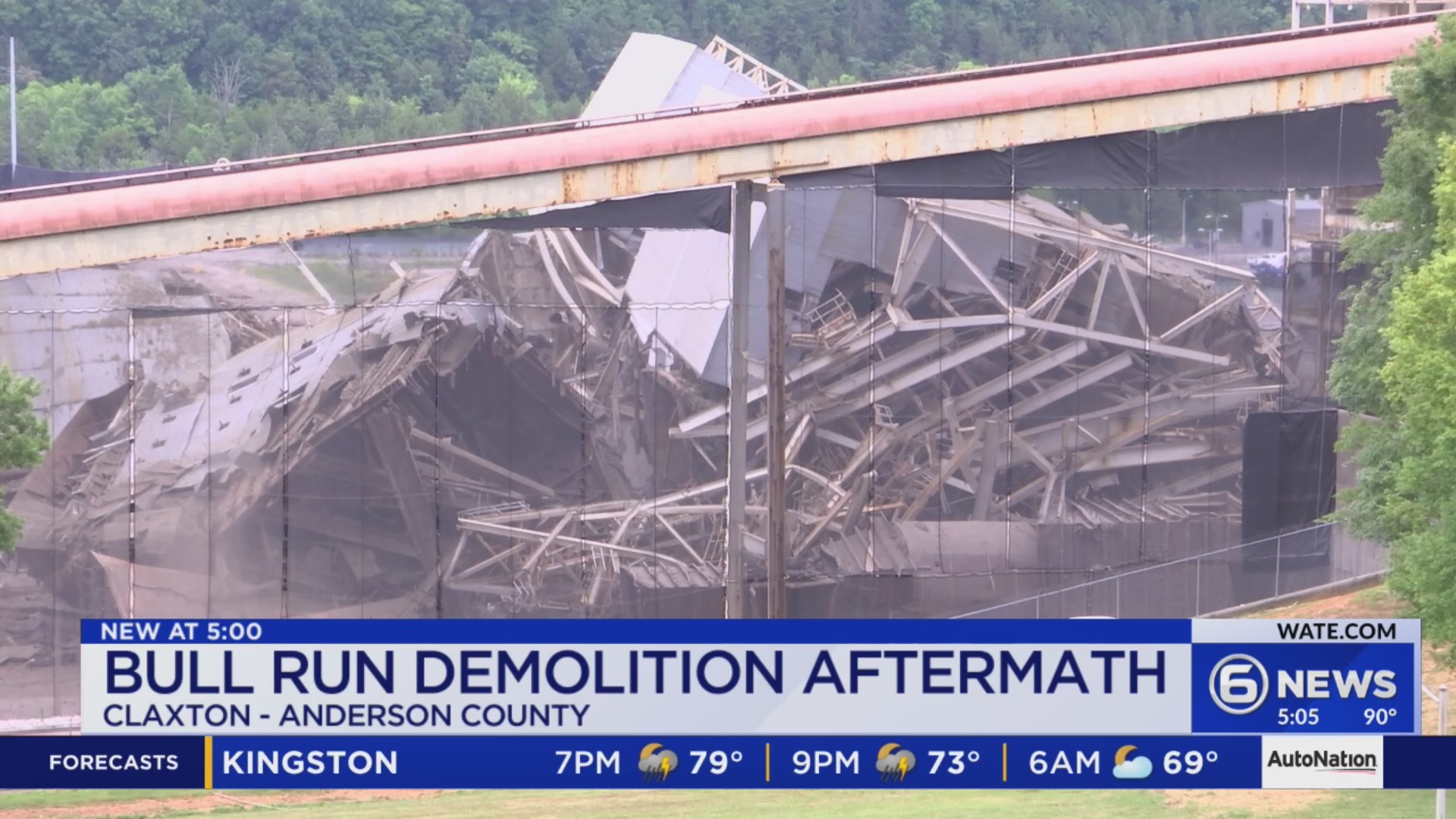 Aftermath of the Bull Run Demolition