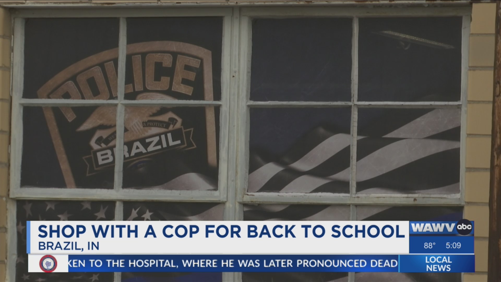 Brazil Police Department holding event for back to school