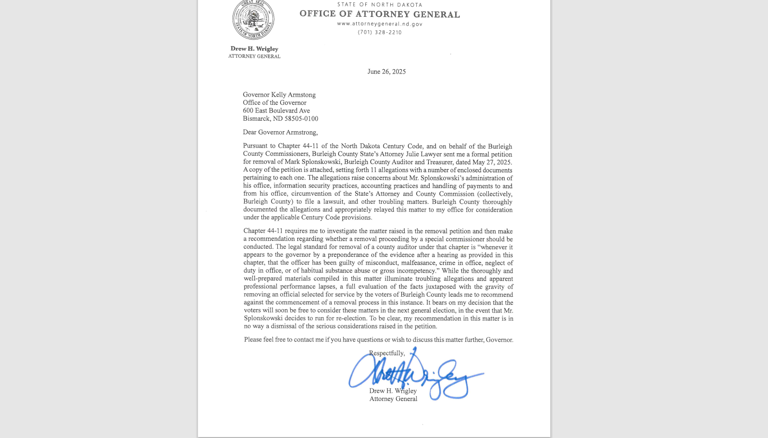 Attorney General makes recommendation regarding future of Burleigh ...