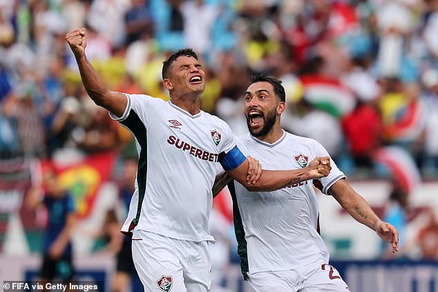 Thiago Silva, 40, breaks down in tears after Fluminense stun Inter ...