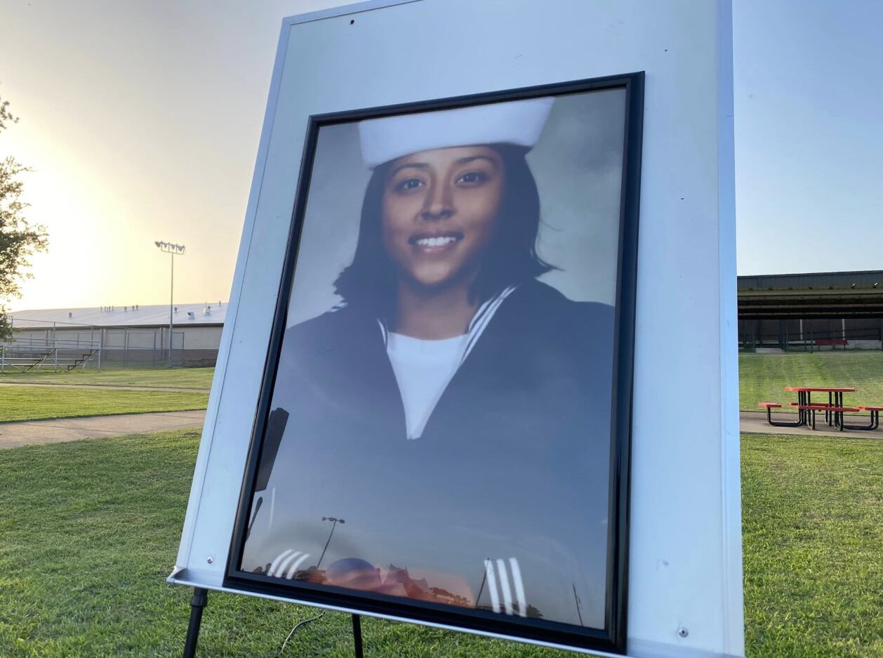 Mexia community honors memory of Angelina Resendiz, Navy sailor ...