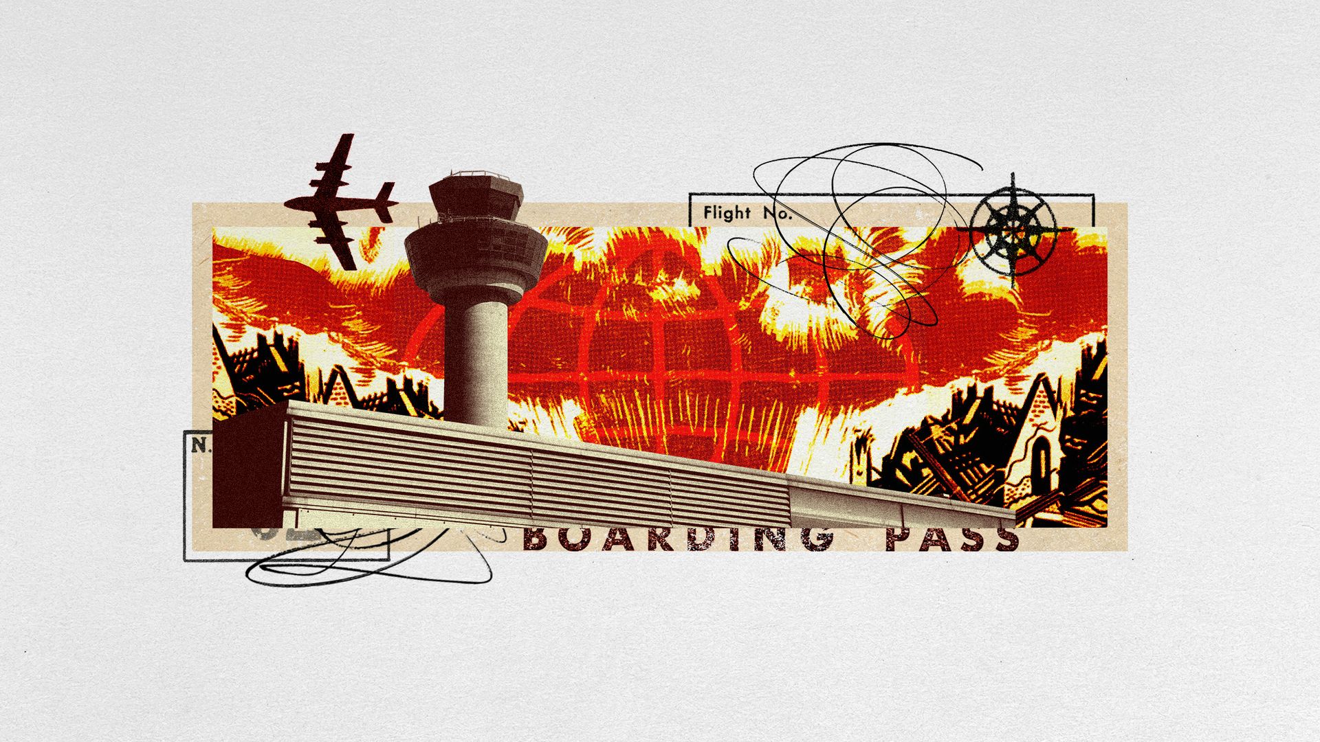 How global conflicts are reshaping flight paths