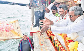 For first time, KRS dam full in June, Karnataka CM offers bagina