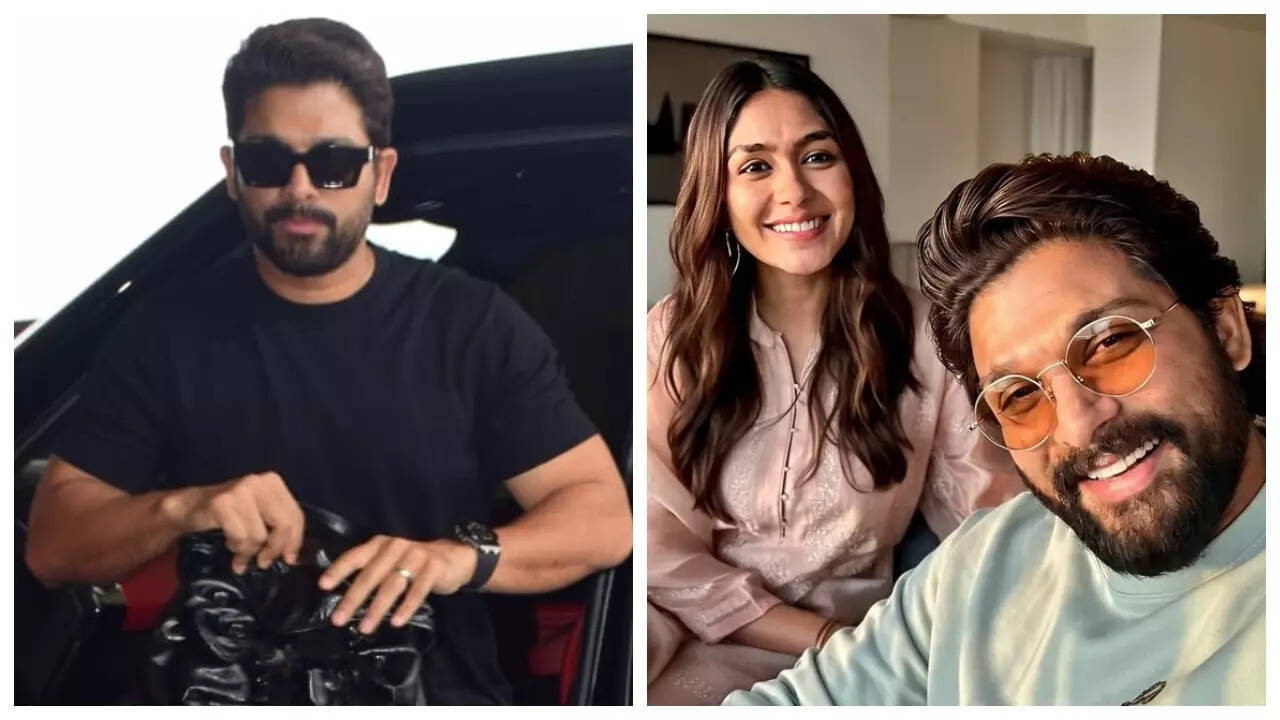 Allu Arjun SPOTTED at Mumbai airport after commencing 1st schedule of ...