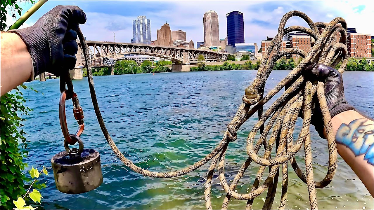 One of Our Luckiest Magnet Fishing Moments EVER!