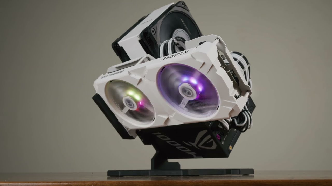 Monster Studio A45 ITX Build Featuring AMD 9700X and RX 9070 in White