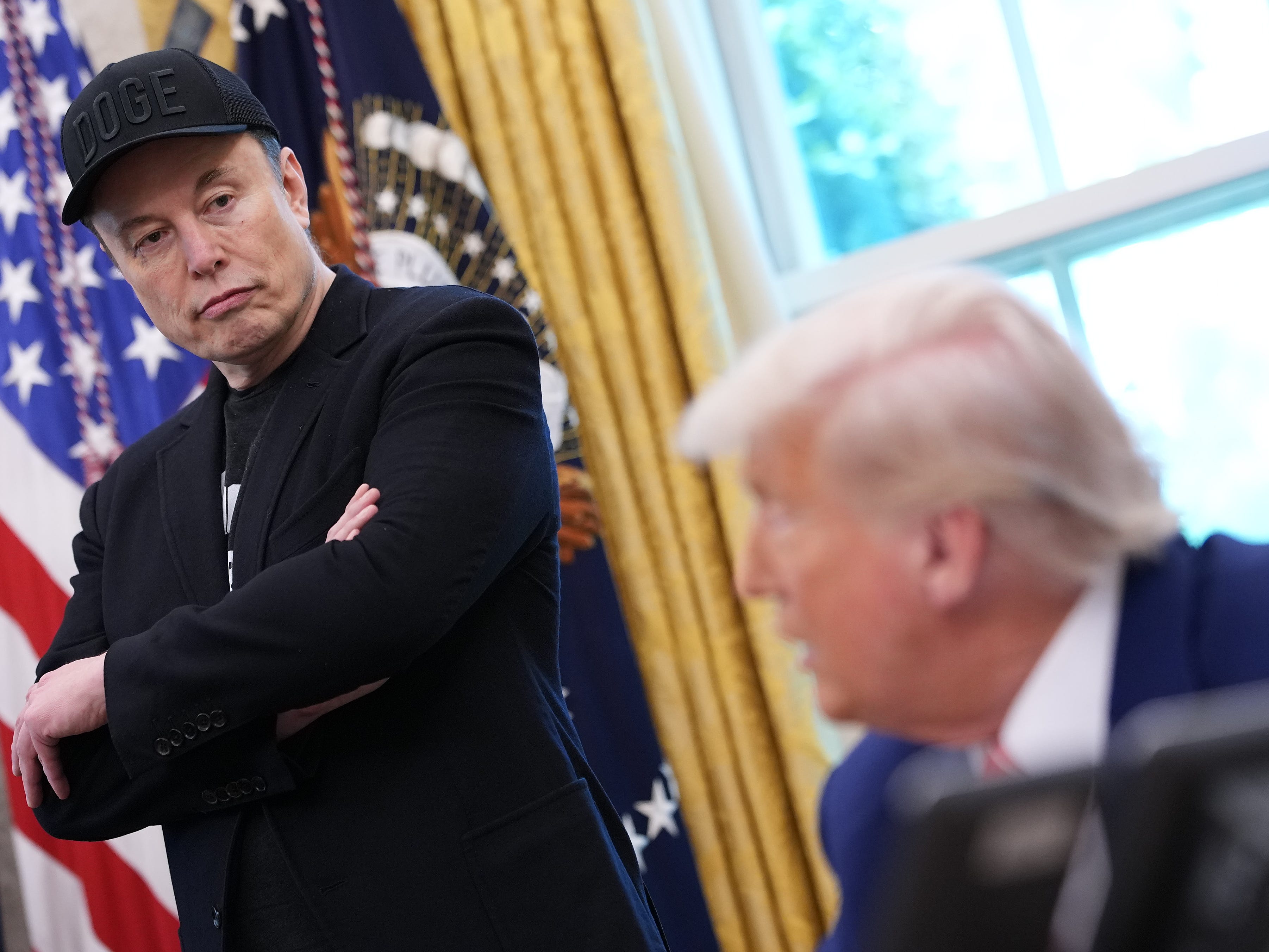 Trump just threatened to turn DOGE on Elon Musk as their fight over the ...