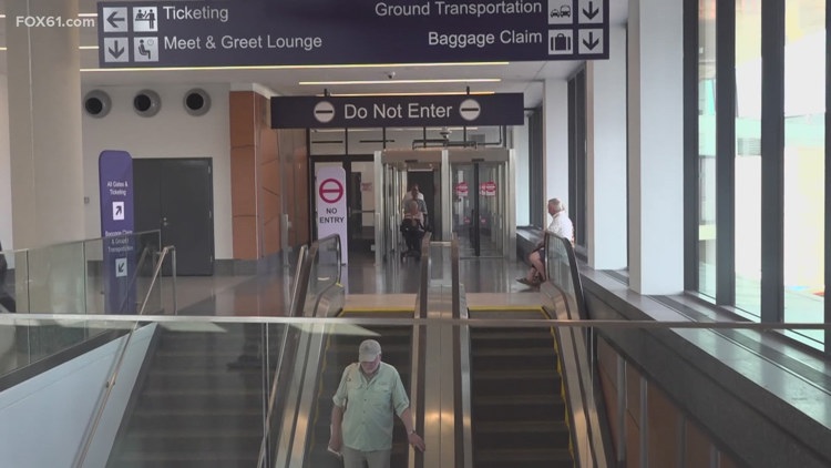 Bradley International Airport unveils new exit lane as part of $250 ...