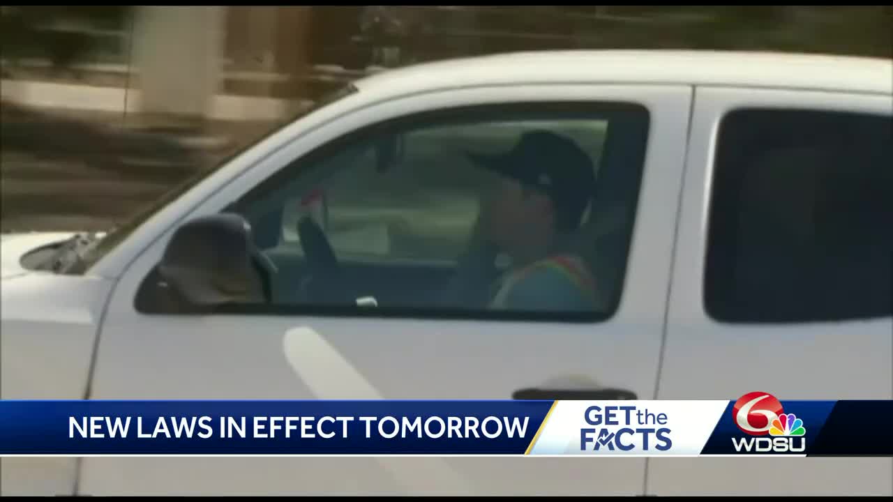 New laws go into effect July 1st in Louisiana