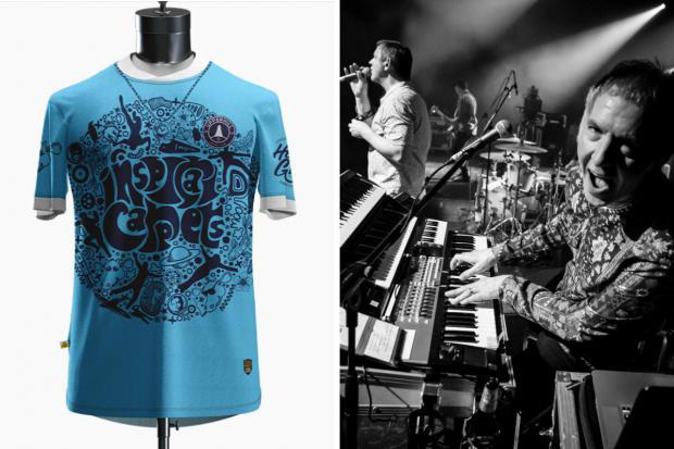 Uppermill FC unveil ‘ground-breaking’ collab with Inspiral Carpets