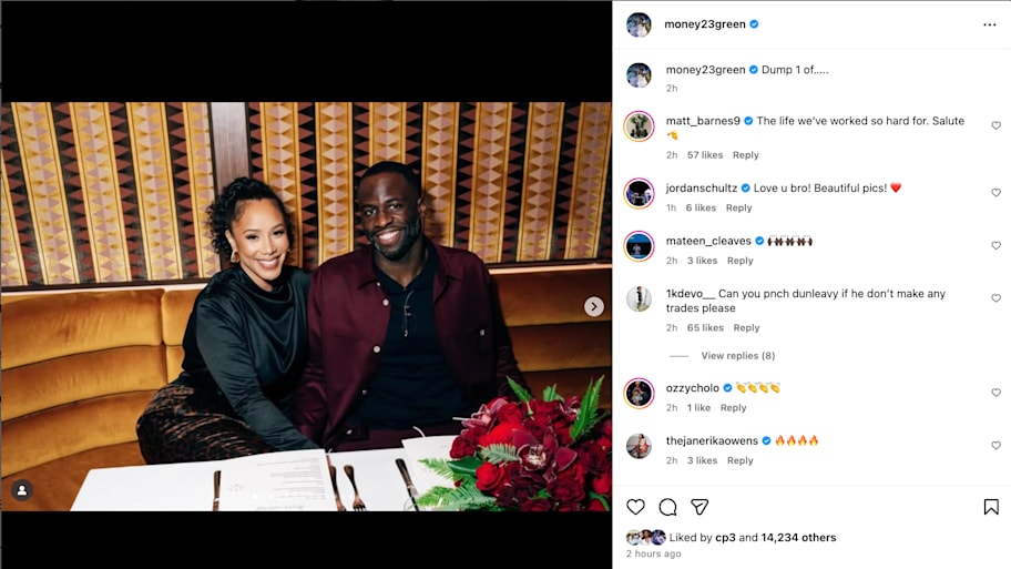 NBA Fans Send Love To Warriors Star Draymond Green