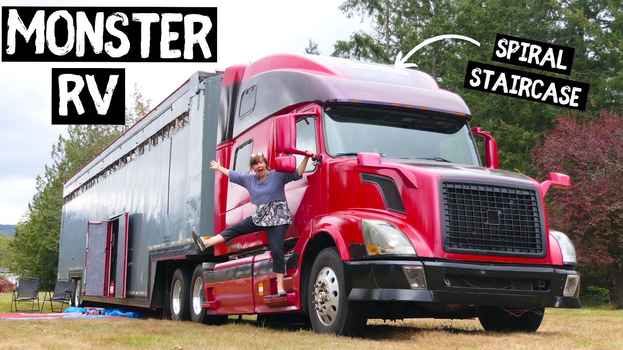 Ultimate self-build RV monster truck tour
