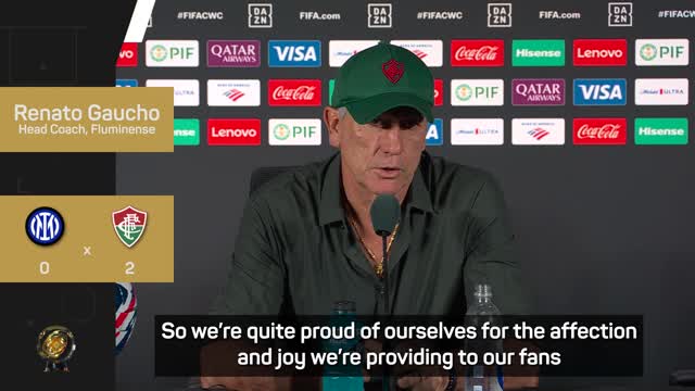 Fluminense coach 'proud' for Brazil after beating 'one of Europe's greats'