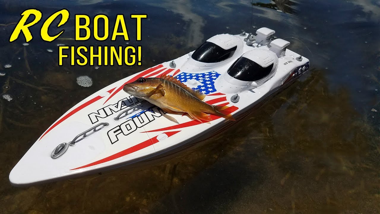 Can an RC Boat Catch Fish? Monster Mike Tries It in Saltwater!